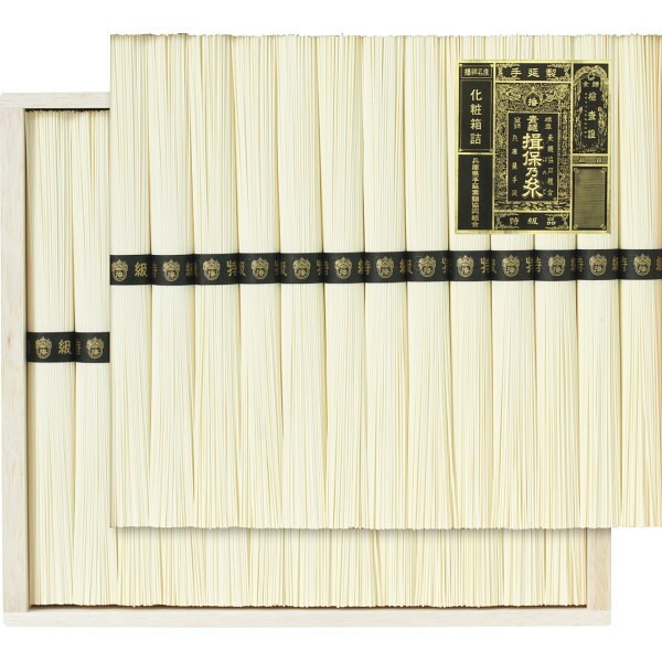 商品詳細商品名手延素麺揖保乃糸（特級品）26束商品番号r26-2909-031メーカー品番BH－50C内容●手延素麺揖保乃糸（特級品）50g×26（2段重ね）アレルギー●小麦配送区分常温原産国日本梱包形態木箱入箱サイズ：23.5×20.6×...