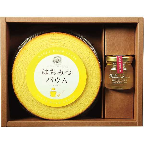 商品詳細商品名山田養蜂場 はちみつバウムセット商品番号r26-7157-054メーカー品番78495内容●はちみつバウム（直径約13cm）×1、アカシア蜂蜜50g×1アレルギー●卵 ●乳成分 ●小麦 ●大豆配送区分常温原産国梱包形態化粧箱入...