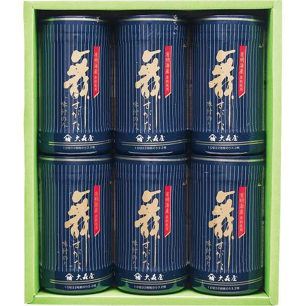 商品詳細商品名大森屋 舞すがた味付のり卓上詰合せ商品番号r26-2896-038メーカー品番NAー30G内容●有明海産味付のり（10切32枚）×6アレルギー●小麦 ●えび ●大豆配送区分常温原産国梱包形態化粧箱入箱サイズ：25.5×30.4...