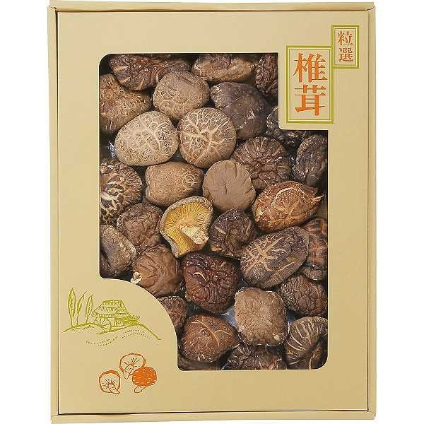 商品詳細商品名国産原木乾椎茸どんこ（210g）商品番号r26-2906-067メーカー品番OD－50内容●国産原木乾椎茸どんこ210gアレルギーなし配送区分常温原産国梱包形態化粧箱入箱サイズ：27×35.5×5cm名入れ区分名入れなし賞味期...