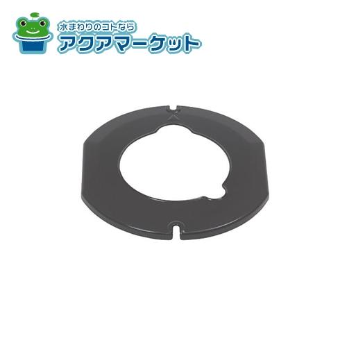 大バーナー用のカバーリングです。 ●サイズ：外径125mm（長手部）／116mm（短手部）　内径68mm ●材質：アルミ ●色：グレー