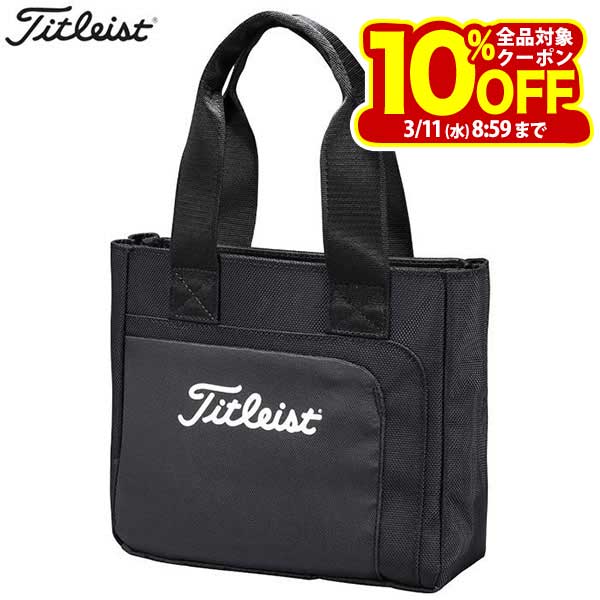TITLEIST タイトリスト メンズ ネクストジェン 目土袋 TA23NGDSMTJ 00 ブラック×ブラック　2023年モデル 目土を入れて持ち運べるミニトートバッグ。スコップなどを入れられるフロントポケット付き。 素材 ポリエステル ...