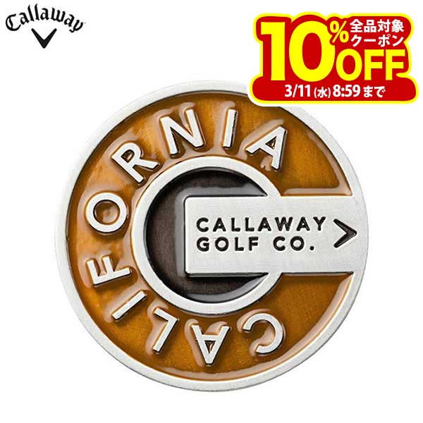メーカー希望小売価格はメーカーカタログに基づいて掲載していますCallaway キャロウェイ ルーレットマーカー 23 JM 5923306 ブラウン　2023年モデル 打順決めのツールとしても使えるルーレットマーカー。 シェブロンマークを...