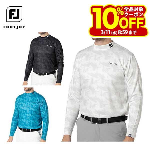 商品画像について 商品写真はできる限り実際の色味に近付くように調整しておりますが、ご使用の画面環境によっては実際の商品と色が異なって見える場合があります。 ご購入の際には予めご了承ください。 FOOTJOY フットジョイ メンズ 総柄プリン...