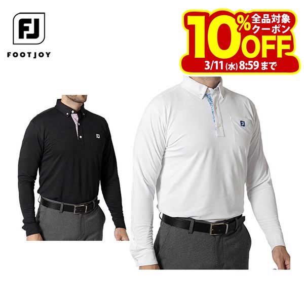 商品画像について 商品写真はできる限り実際の色味に近付くように調整しておりますが、ご使用の画面環境によっては実際の商品と色が異なって見える場合があります。 ご購入の際には予めご了承ください。 FOOTJOY フットジョイ メンズ ソリッドポ...