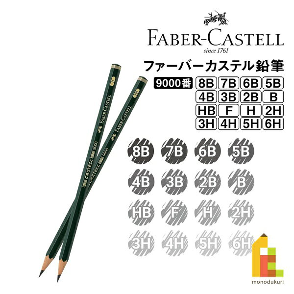 カステル9000番鉛筆—それは、鉛筆のスタンダード。 1905年にアレクサンダー・ファーバーカステル伯爵により発表され、以来、多くのアーティストやイラストレーターに愛されてきました。 木軸と芯はSV方式と呼ばれる全面接着を行うため、非常に折...