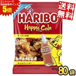 ■メーカー:三菱食品■品名:ハリボー ハッピーコーラ 80g■さわやかなコーラ味が口に広がるグミキャンディ。グミの程よい硬さと爽快感がくせになる、男性にも人気の高い商品です。