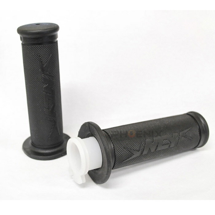 No-3927 ■商品の状態：新品 ■Φ22.2ハンドル汎用 ※必ず実車の装着部の各寸法、形状などをご確認の上ご購入をお願いいたします。 ■全長：約120mm ■カラー：黒 ■スロットルインナー付属 ■振動を軽減するよう改良されたグリップで...