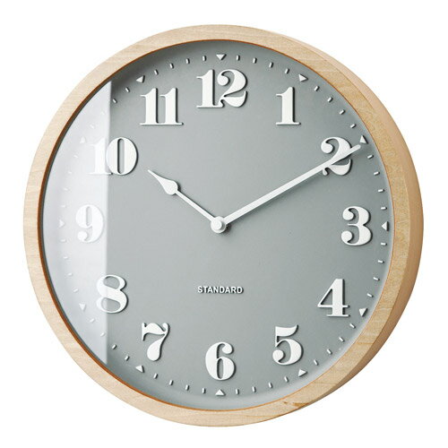 北欧の雰囲気漂うスタンダードなデザインのトヴェットウォールクロック。 シンプルさとナチュラルテイストがマッチした壁掛け時計です。 見易さもクリアにしたロングライフデザイン。 こちらは便利な電波時計機能付き。 カラー ナチュラル サイズ φ=...