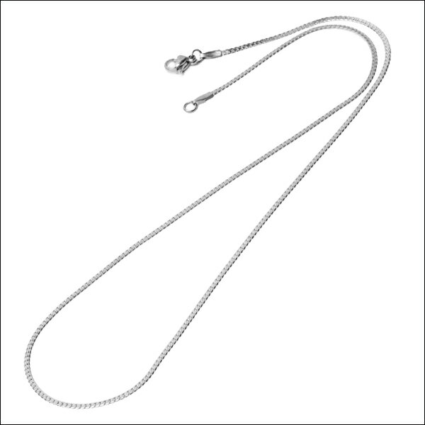 外観が蛇を連想させるのでこの名前があります 良いチェーンはコマの目がつんでいて手触りが良くしなやかです ※留め金について ご希望の方には5cmのアジャスターをつけられるように致しました 選択肢より長さを選んで頂きましたら、ご希望の長さ＋5c...