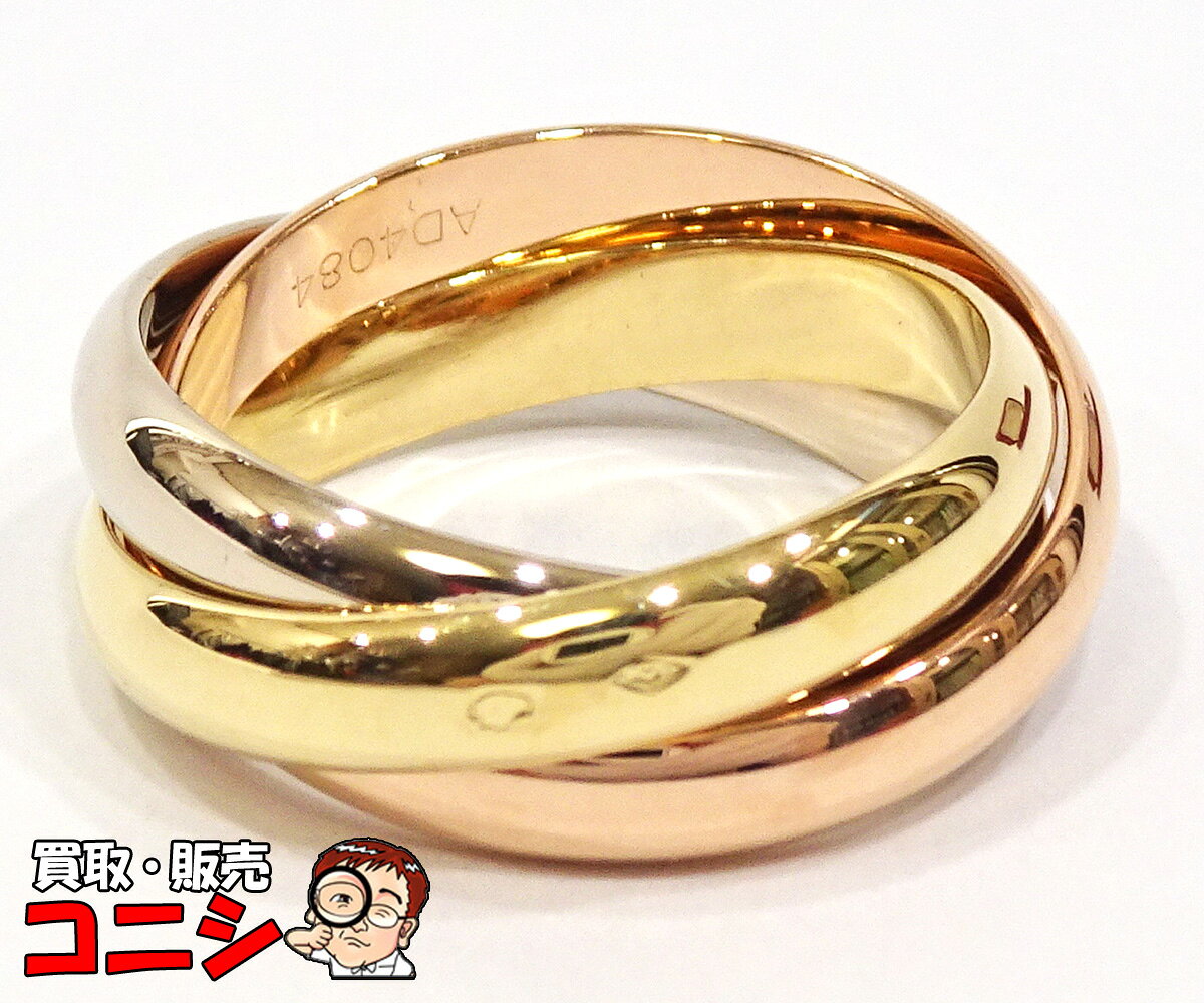 【ひとこと】 カルティエのトリニティリングが入荷しました。 3種のゴールドを組み合わせたシンプルながらも カルティエらしさ溢れる洗練されたデザインが素敵です。 目立つキズや汚れのほとんどない状態の良いお品です。 是非この機会にご検討ください...