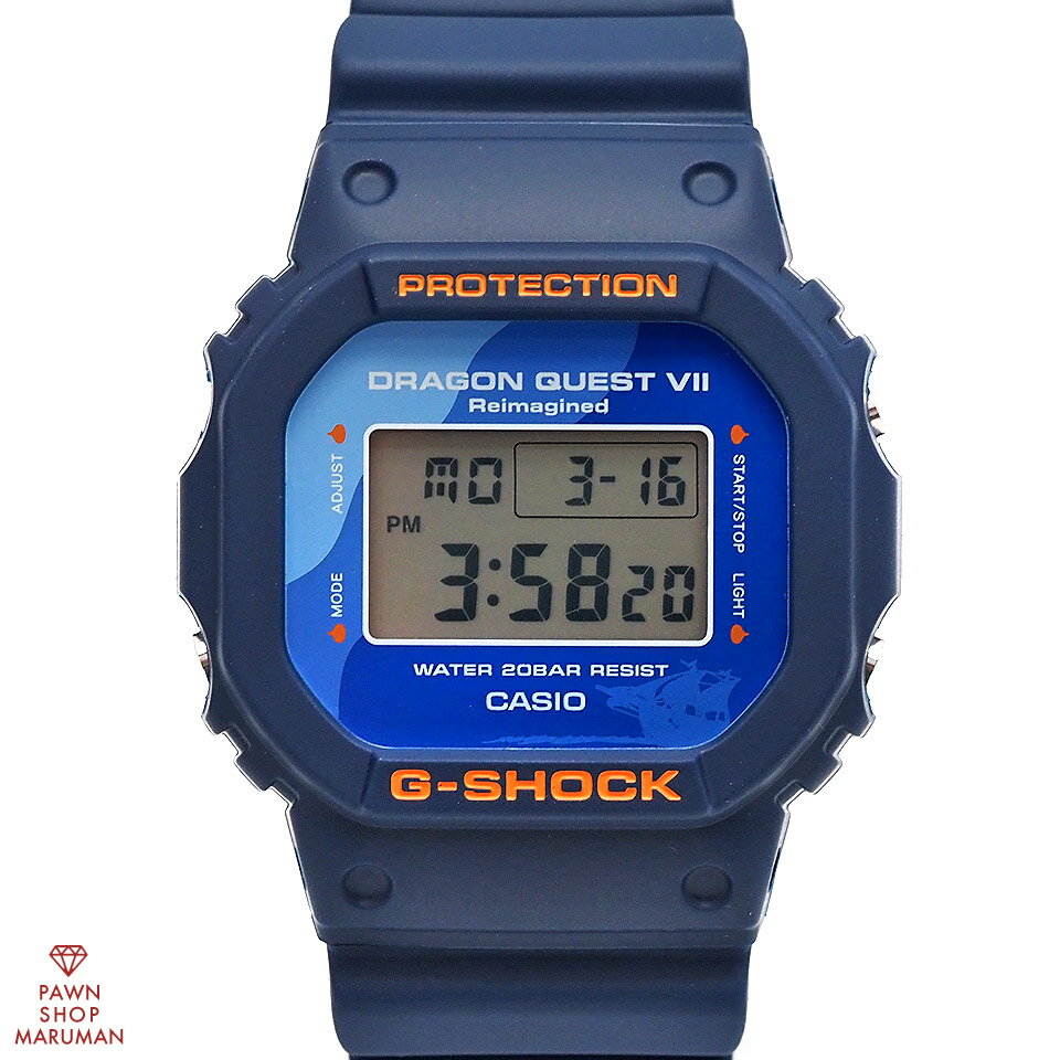 自社管理番号 CSW0146 メーカー カシオ 商品名 ドラゴンクエストVII Reimagined × G-SHOCK コラボレーションモデル 品番・型番 DW-5600X 程　度 A+ 素　材 樹脂 サイズ ケース径：H48.9×W42...