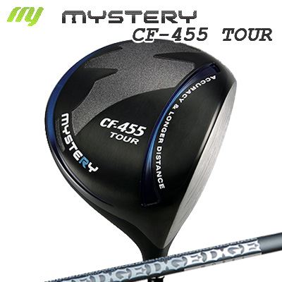 The Mystery CF-455 Tour LASERHEAD大慣性モーメントとバランスの良い重心設計により、安定した方向性と圧倒的な飛距離を達成シャローモデルならではの安心感のある形状にこだわり長めの重心距離と4320gcm3の大慣性...
