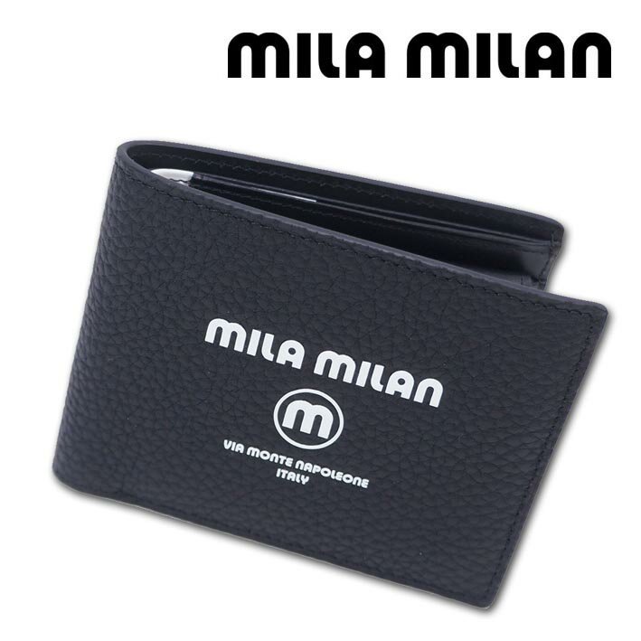 ■ブランド mila milan ■状態 新品・未使用（箱なし） ■サイズ 約11．5cm×約9cm×約2．5cm （必ず実寸をご参考下さい。誤差はご容赦下さい） ■素材 牛革 ■カラー ブラック ■商品説明 ミラミラン mila mila...