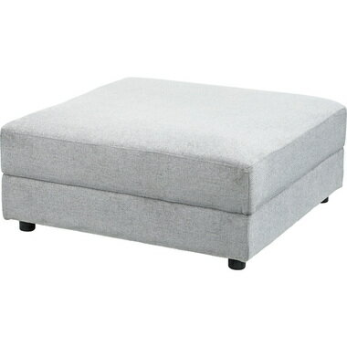 ◆イーズ オットマン HS-441GY◆ フラットな直線のデザインが お部屋にすっきりとした印象を与える "イーズ"シリーズ。 座面として使ったり、脚を伸ばしたり 自由な置き方で使えるオットマンです。 【素材】　木フレーム ポケットコイル ...