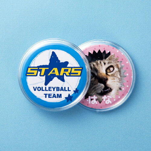 オリジナルバッジが作れる、楽しい手作りキット。●インクジェットプリンタで専用紙(印画紙タイプ)に好きな写真やイラストを印刷して透明ケースにはめこむだけで、簡単にオリジナルバッジが作れるキットです。特別な機械などは必要ありません。●あらかじめ...