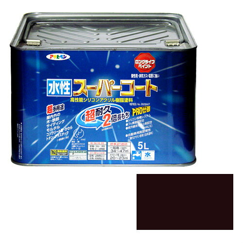 ◆水性多用途塗料 超耐久！超多用途！◆特長◆●特殊フッ素樹脂、シリコン架橋システム及び紫外線劣化防止剤(HALS)の相乗効果により、汚れにくく、耐久性が格段に優れた高性能塗料です。 ●白系塗料には自動車用塗料にも使用されている高耐候性二酸化...