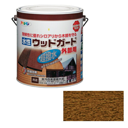 ◆木目を生かした水性木部用途料 はっ水効果や防蟻効果で木部を守る◆特長◆●合成樹脂(アクリル・ウレタン)塗料(水系) ●水性で塗りやすく、低臭タイプの木部専用塗料です。 ●木目を生かした美しいステイン仕上げができ、日光や雨に強く耐候性が優れ...