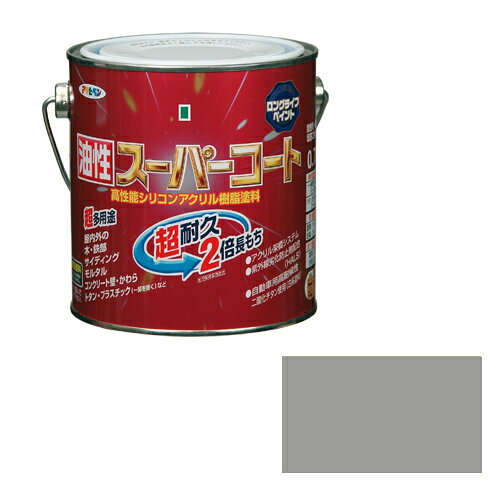 ◆油性多用途塗料 超耐久！超多用途！◆特長◆● シリコンアクリル樹脂のシリコン架橋システム及び紫外線劣化防止剤(HALS)の相乗効果により、汚れにくく、耐久性が格段に優れた高性能塗料です。 ● モルタルやコンクリート壁などアルカリ面にも塗装...