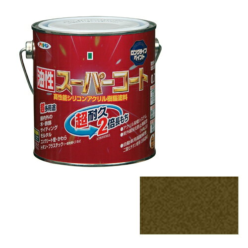 ◆油性多用途塗料 超耐久！超多用途！◆特長◆● シリコンアクリル樹脂のシリコン架橋システム及び紫外線劣化防止剤(HALS)の相乗効果により、汚れにくく、耐久性が格段に優れた高性能塗料です。 ● モルタルやコンクリート壁などアルカリ面にも塗装...