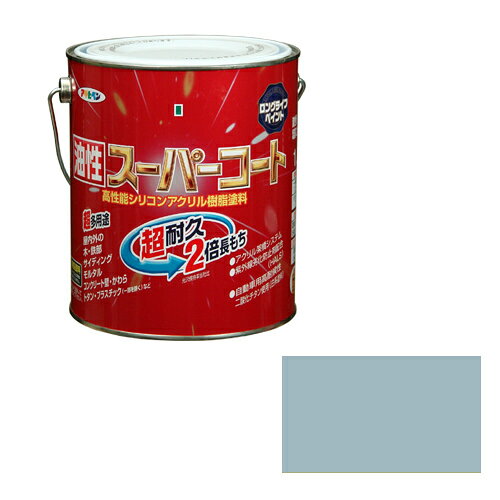 ◆油性多用途塗料 超耐久！超多用途！◆特長◆● シリコンアクリル樹脂のシリコン架橋システム及び紫外線劣化防止剤(HALS)の相乗効果により、汚れにくく、耐久性が格段に優れた高性能塗料です。 ● モルタルやコンクリート壁などアルカリ面にも塗装...