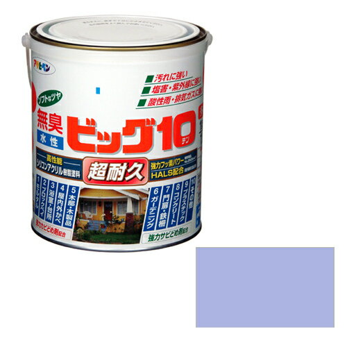 ◆水性多用途塗料 強力フッ素パワーで汚れに強い！◆特長◆●特殊フッ素樹脂、反応硬化型シリコン変性アクリル樹脂、紫外線劣化防止剤（HALS）の相乗効果により、汚れにくく、耐久性が格段にすぐれた高性能塗料です。 ●白系塗料には自動車用塗料にも使...