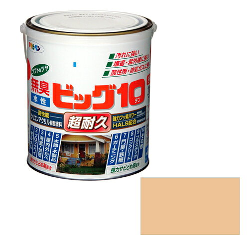 ◆水性多用途塗料 強力フッ素パワーで汚れに強い！◆特長◆●特殊フッ素樹脂、反応硬化型シリコン変性アクリル樹脂、紫外線劣化防止剤（HALS）の相乗効果により、汚れにくく、耐久性が格段にすぐれた高性能塗料です。 ●白系塗料には自動車用塗料にも使...