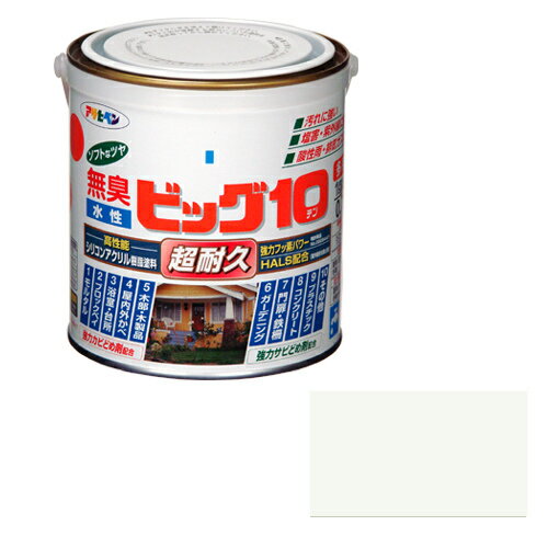 ◆水性多用途塗料 強力フッ素パワーで汚れに強い！◆特長◆●特殊フッ素樹脂、反応硬化型シリコン変性アクリル樹脂、紫外線劣化防止剤（HALS）の相乗効果により、汚れにくく、耐久性が格段にすぐれた高性能塗料です。 ●白系塗料には自動車用塗料にも使...
