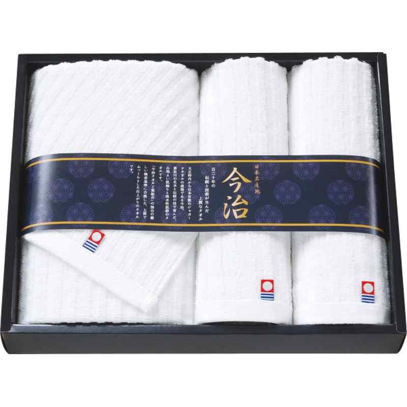 商品内容 フェイスタオル1枚・ハンドタオル2枚 メーカー品番TMS2508112 商品サイズ（フェイスタオル）約33×75cm・（ハンドタオル）約33×35cm 商品材料綿100％ 包装種別区分化粧箱入 箱サイズ幅 30.5×奥行 24.5...