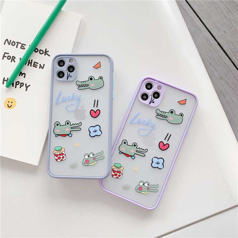 ■商品説明■ 商品概要 デフォルメされたワニのキャラクターがかわいいスマホケース。 ケースの色は2色から選べ、少しくすんだカラーがオシャレです。 luckyの文字もカッコかわいいのでオススメです。 取扱機種 iPhone7(アイフォン7) ...
