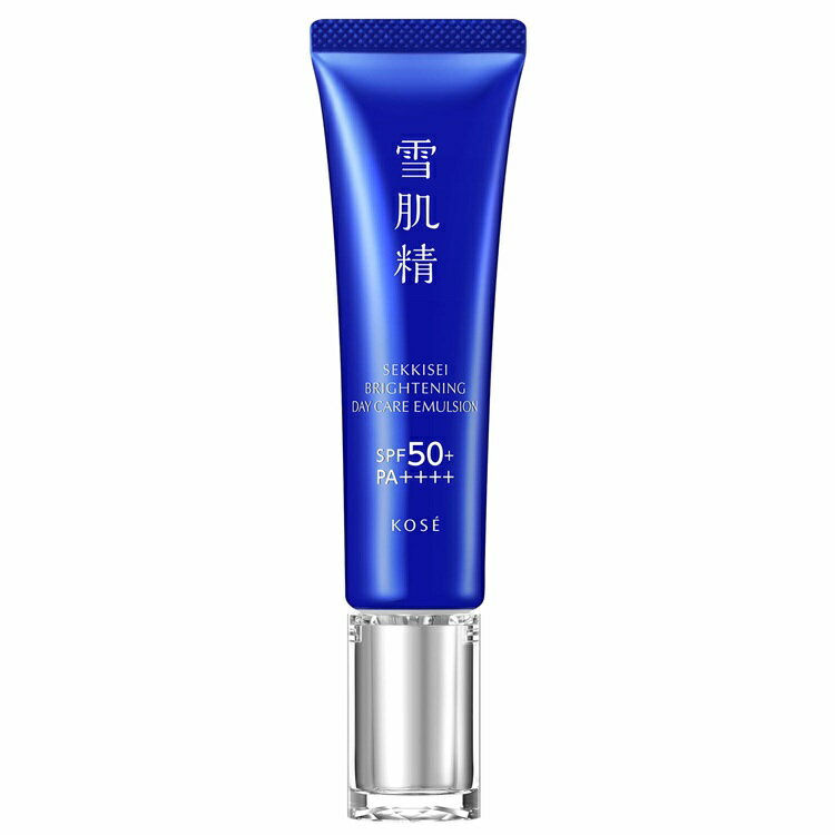 商品名 薬用雪肌精　ブライトニング　デイケア　アドバンス 内容量 35g 商品説明 ●乳液・日やけ止め・化粧下地の3つの機能を1品で叶える日中用美白UV乳液。紫外線ダメージから守り、乳液ならではの高いうるおい効果で肌を満たしながら、透明感あ...