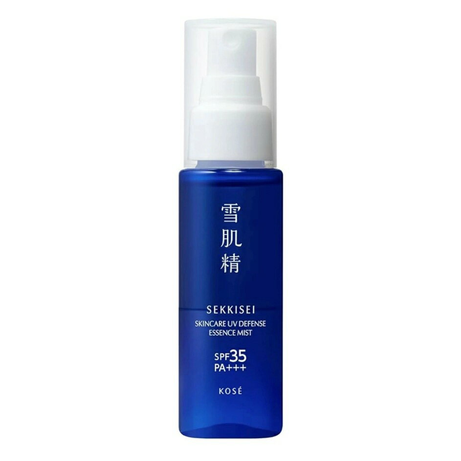 商品名 雪肌精　スキンケア　UV　エッセンス　ミスト 内容量 60ml 商品説明 SPF35 PA+++ ●コーセー初“顔に直接”使えるUVミストで、ぬり直し簡単 顔に直接吹きかけられる処方設計をコーセー初採用。ふんわりミストが素早くなじみ...