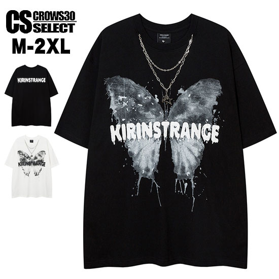 当店の洋服は細身シルエットになります。インポート商品など、サイズ交換・返品などが出来ない商品も数多くありますので、採寸表を必ず確認のうえ、ご注文いただきますよう、お願いいたします。[CROWS 30 SELECT]ネックレス×バタフライデザ...