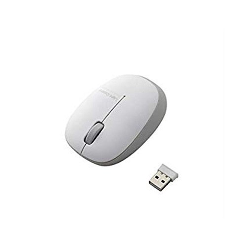 〔Windows8対応　無線BlueLED(3ボタン):2.4GHz・USB・Win/Mac/PS3〕ふわっと軽く、疲れにくい!軽い力で操作できる小型軽量設計の無線BlueLEDマウス。(シルバー)■ わずか50gの小型軽量設計なので軽い力...