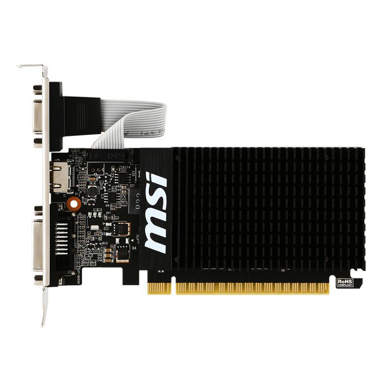 ■製品仕様・チップ：NVIDIA GeForce GT710・接続：PCI Express 2.0 x16・メモリ容量：2GB・メモリ種類：DDR3・メモリバス幅：64bit・コアクロック / メモリクロック：954MHz / 1600MH...