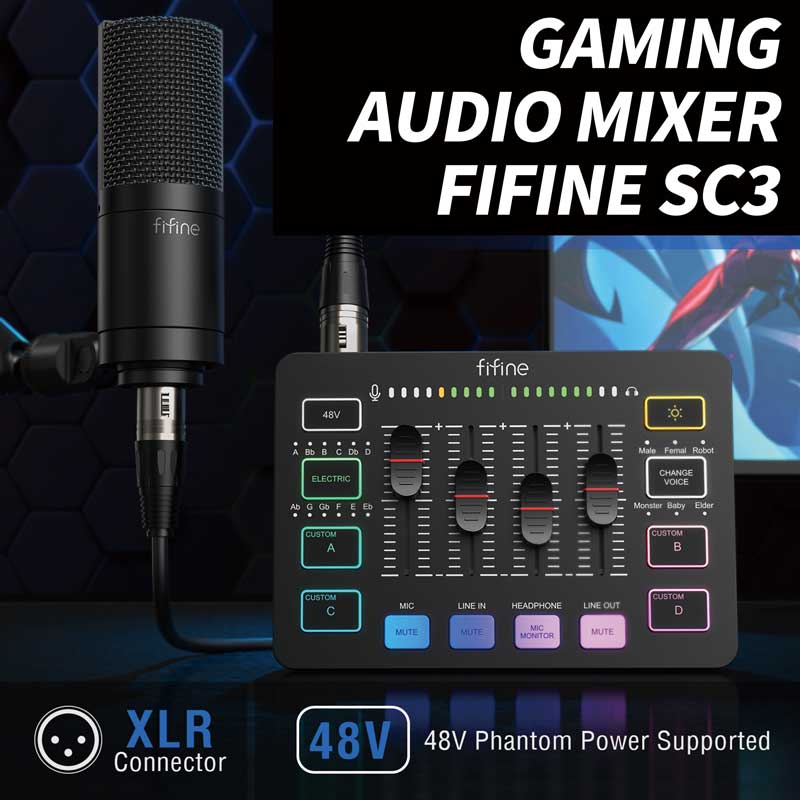 【安価で高機能】オーディオミキサー「FIFINE SC3」 | ぱふぅ家のサイバー小物 - 楽天ブログ