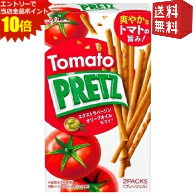 ■メーカー:グリコ■品名:60gトマトプリッツ■賞味期限:（メーカー製造日より）10カ月■トマトと相性が良く、料理などでも使われるエクストラバージンオリーブオイルを使用し、ちょっぴり大人の味わいに仕上げました。