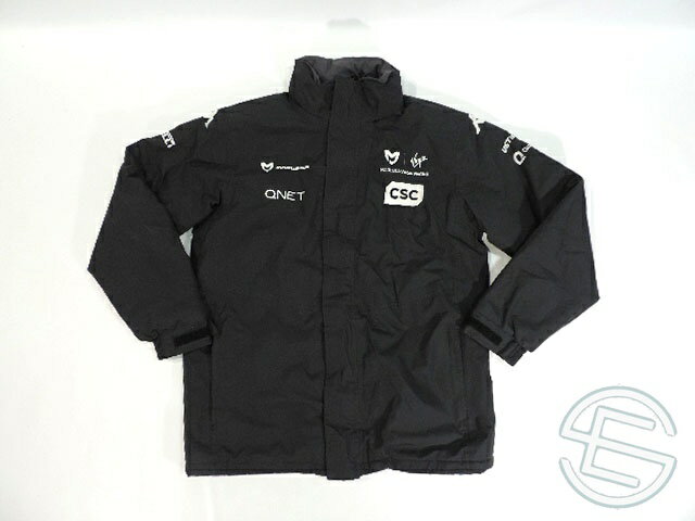 ☆ マルシャ F1 支給品 ☆ マルシャ F1 公認グッズ ☆ マルシャ F1 非売品 ☆ メーカー：Regatta サイズ：L(身幅約58cm, 着丈約72cm) 標準サイズ設定 素材：ポリエステル 状態：実使用品(3/5程度、若干の使用...