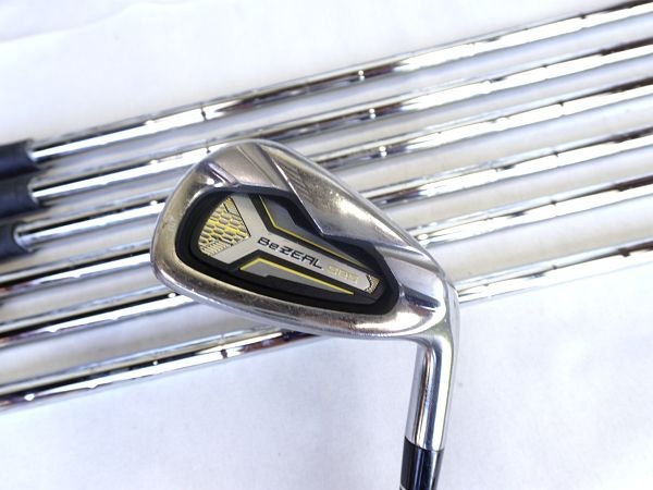 商品説明 ◎メーカー：ホンマ◎商品名：ビジール Be ZEAL 525 ◎シャフト：NS950◎フレックス：S ◎コメント： グリップ下当たるボンド?痕あります◎ランク：ソール　BC　　フェイス　B　　グリップ　BN/新品・未使用　A/全体...