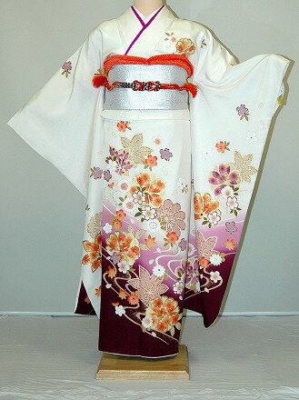 RSa2027年成人式キャンペーン商品インターネットご予約割引き特別価格/★78000円をM寸標準サイズ 59,800円 ☆フルパックをつけても69800円☆成人式振袖6点セット（振袖・袋帯・長襦袢・帯揚げ・帯締め・重ね衿）さらに、往復送料...