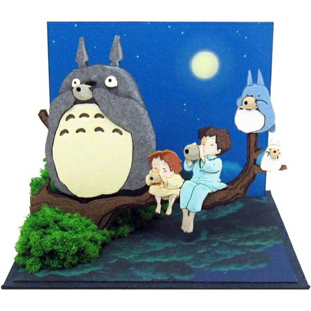素材 紙 サイズ(約) パッケージ：W6×D6×H6(cm) 完成サイズ：W6×D6×H10.7(cm) 重量 35g 特徴 スタジオジブリの代表作「となりのトトロ」が、かわいくハイクオリティなペーパークラフトになって登場です！ 頑張ってキ...
