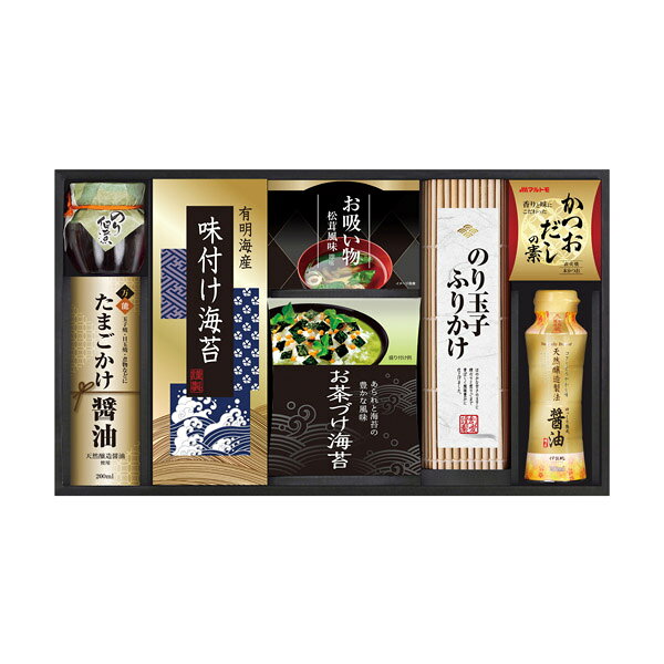 食卓にあると嬉しい食品を詰合せました。価格内訳・商品価格：4,320円(税込)・税率：8％・送料：送料無料商品内容・セット内容:島の香のり佃煮80g・有明海産味付け海苔（3切4枚）・永谷園お吸いもの松茸風味（4袋入）・永谷園お茶づけ海苔（5...