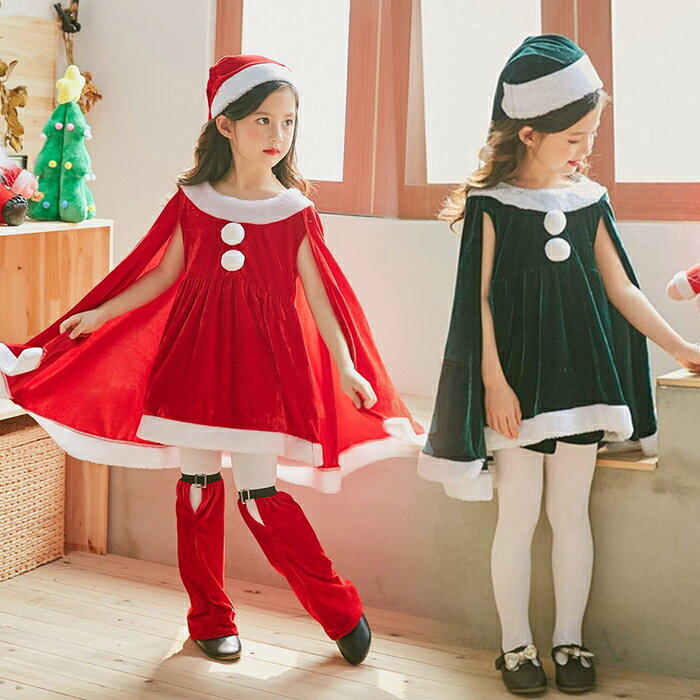 商品名：サンタクロース コスプレ 仮装 衣装 子供 女の子 素材 カラー サイズ ポリエステル・その他 画像参照 100 110 120 130 140 150 160 170 生地の厚さ 透け感 伸縮性 普通 ややあり ややあり 生産国 ...