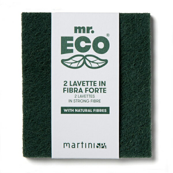 イタリアMartini S.P.A.社のmr.ECOシリーズのスポンジです。 サイザルとリサイクルしたPET繊維を不織布状のスポンジにしたものです。 耐久性に優れた丈夫な繊維なので、頑固な汚れを落とすことができます。 生分解やリサイクルが可...