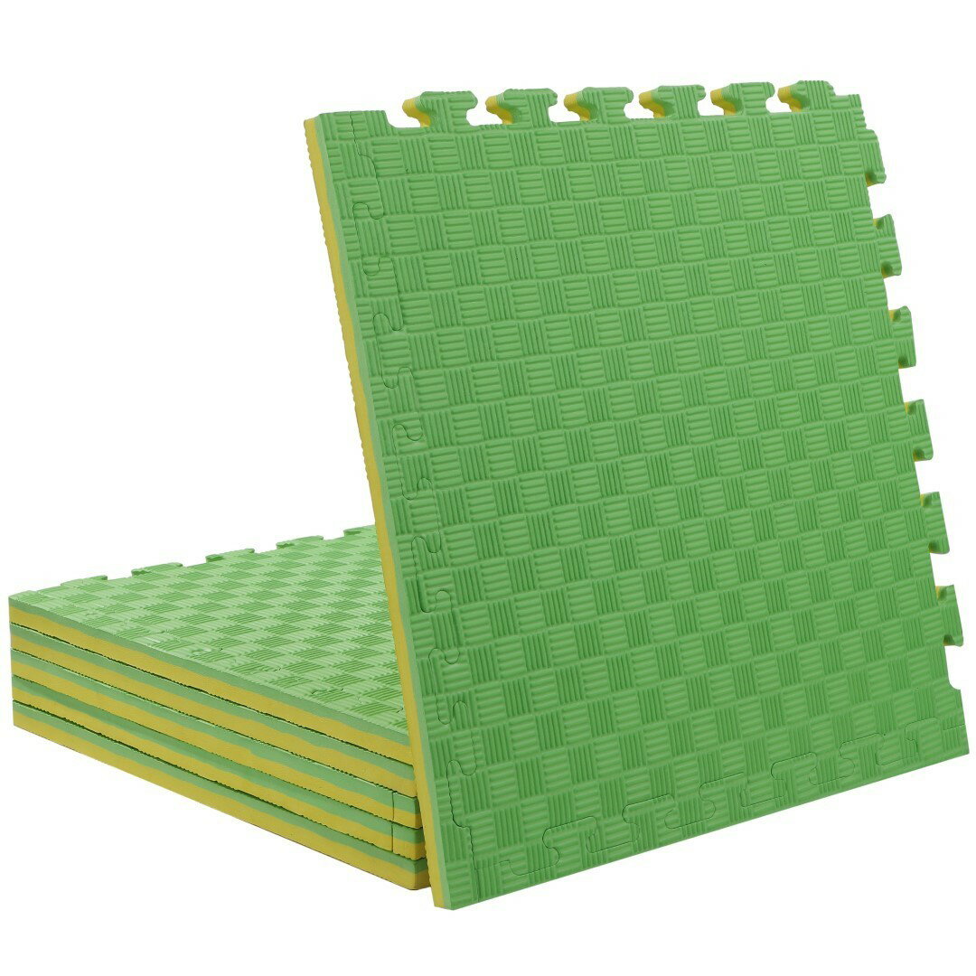 ・サイズ：500×500×26mm（サイドパーツ未設置時） 素材：EVA・【業務用多用途】26mmの極厚高密度VAフォームを採用。ジムや各種スポーツ施設でも使用されている業務用・プロ仕様のトレーニングマットです。ストレッチ、ヨガ、ウェイトト...