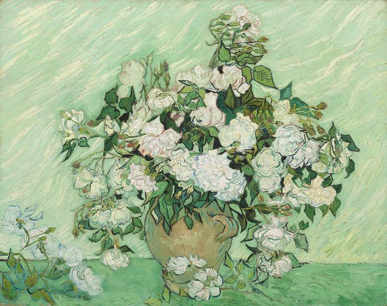 　作者 フィンセント・ファン・ゴッホ 作品名 静物：バラのある花瓶 技法 手描き複製油絵 製作年 1890所蔵： ナショナル・ギャラリー (ワシントン)納期：受注制作につき、納期は「買い物かごに入れる」ボタン上をご覧ください。。絵柄サイズ：...