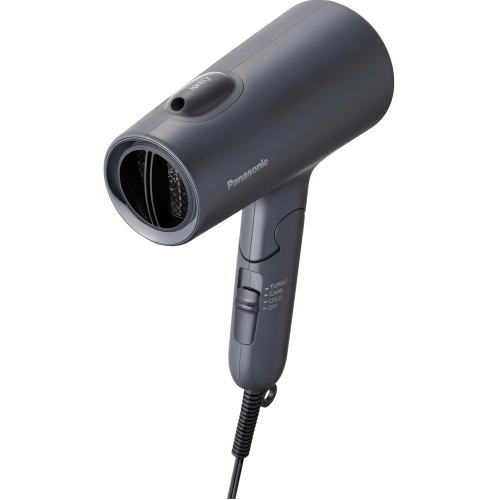 電源方式 交流式 温風温度 約90℃（TURBO時） 風量 1.6m3/分（TURBO時） 電源コード長さ 約1.7m 本体寸法 高さ21.6×幅18.4×奥行8.5cm 質量 約545g 電源 AC100V　50-60Hz 消費電力 12...