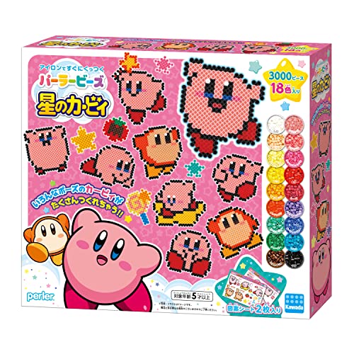 特殊:B0BWDZDLK4コード:4972825227152ブランド:KAWADA規格：80-57067商品カラー: マルチカラー商品サイズ: 高さ25、幅28、奥行き6商品重量:430この商品についてパーラービーズでかわいいカービィをつく...