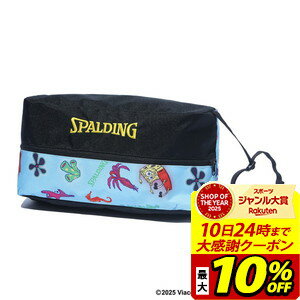 海底を浮遊するスポンジ・ボブとパトリックのポップでカラフルなシューズバッグ。◯シューズケースポリエステルW19×H38×D14cm中国【03003290500000000】【02904000000000000】【04705000000000...