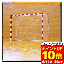 ◯ネット検定ポリエステル 210D/120 本幅 310 ×高さ 200CM 、下奥行 130CM 、上奥行 90CM ゴール用ネット白2 枚 1 組無結節 6 角ネット日本ハンドボ－ル協会検定品日本写真はハンドボールゴールに HN 、 H...